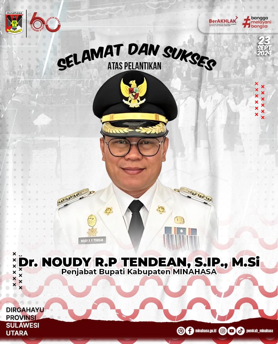 Dilantik Gubernur OD Sebagai Penjabat Bupati Minahasa, Ini Profil ...